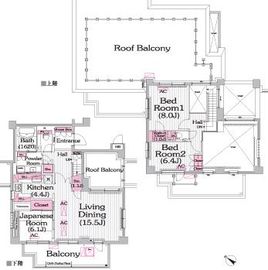 間取り｜プライムアーバン 新宿夏目坂タワーレジデンス